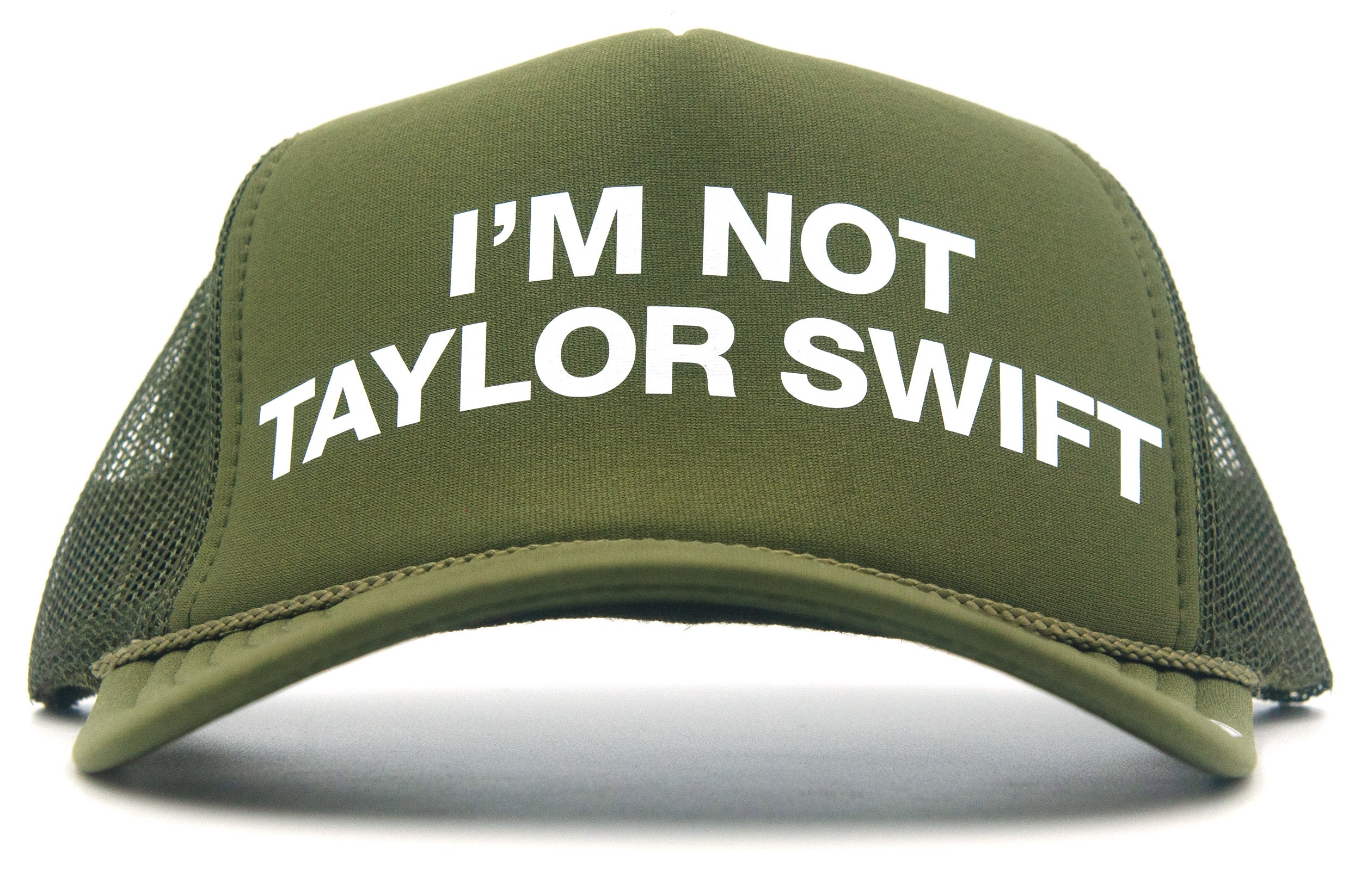 I'M NOT TAYLOR SWIFT - eskyflavor hat – eskyflavor by Mickey Eskimo