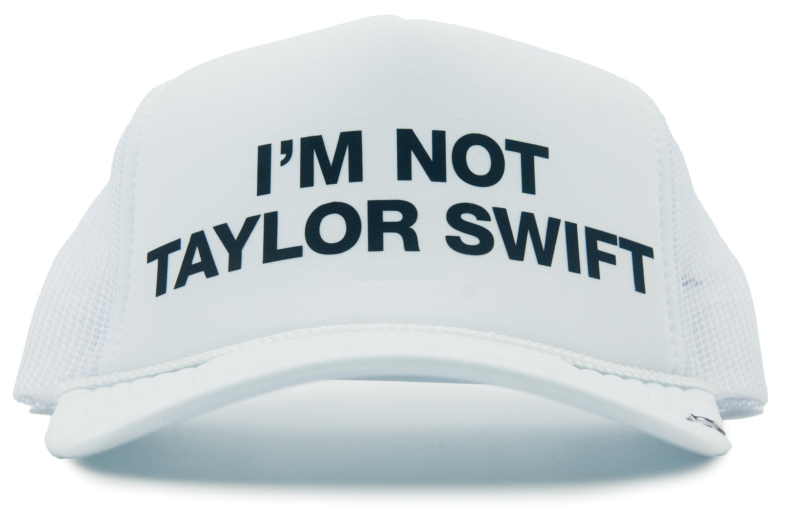 I'M NOT TAYLOR SWIFT - B&W - eskyflavor hat – eskyflavor by Mickey Eskimo